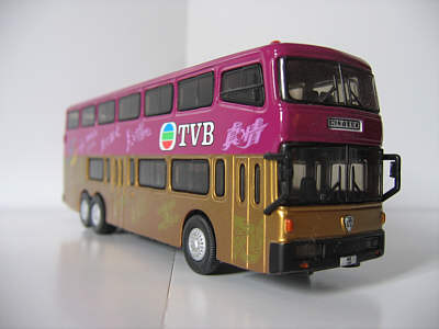 90075 - Jinling JLY6121S 3-axle double-deck bus produced by Checkmate ...