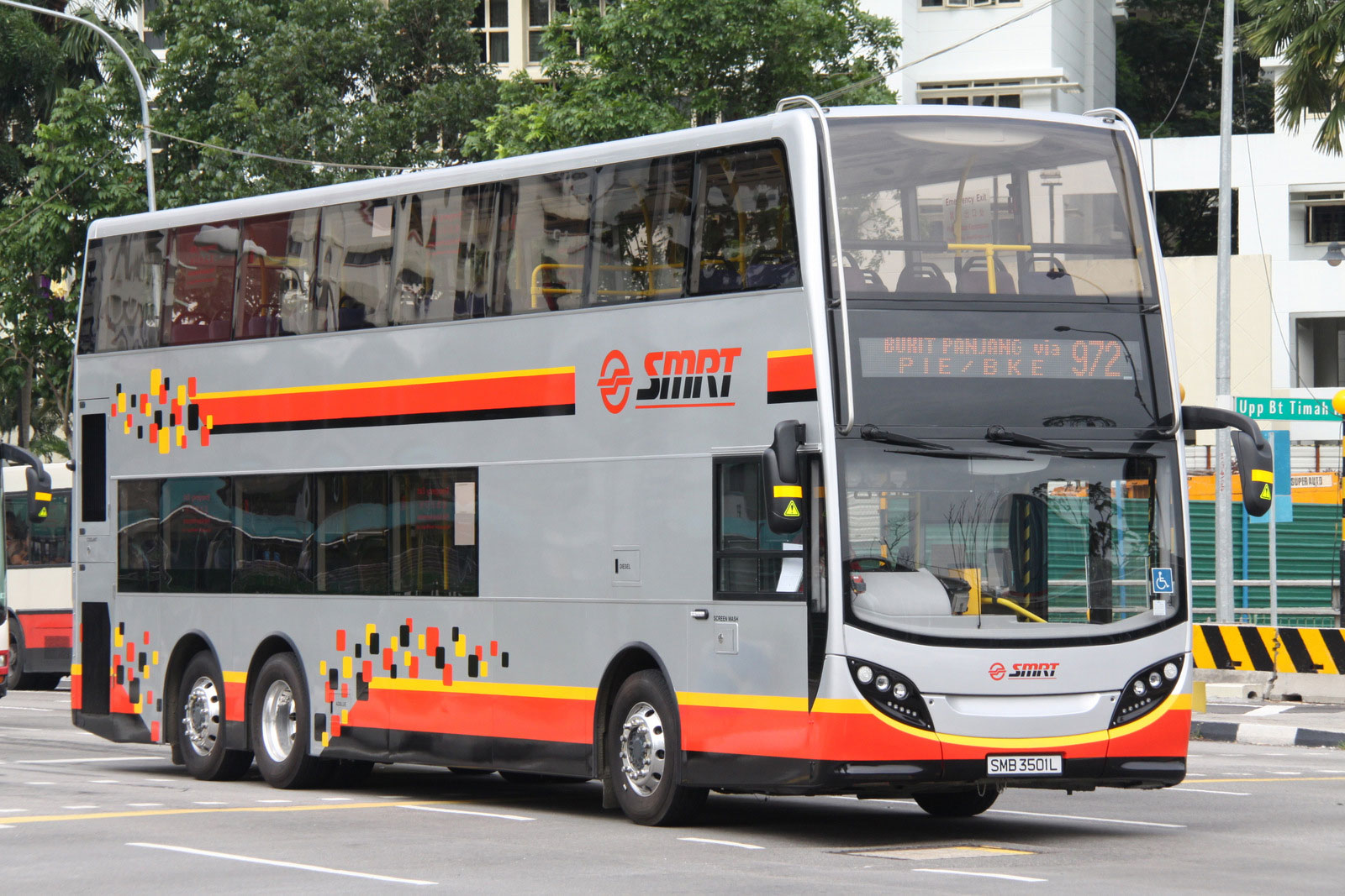 Singapore Buses SMRT Buses The First Day Of Service For The ADL