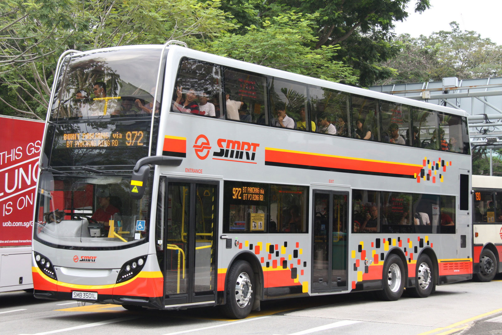 Singapore Buses SMRT Buses The First Day Of Service For The ADL