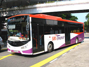 XTRA - Singapore Bus Operators - SBS Transit - New Volvo B7RLE single ...